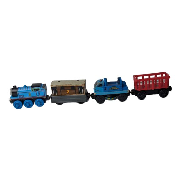 Learning Curve | Toys | Vtg Thomas Friends Wooden Magnetic Trains ...